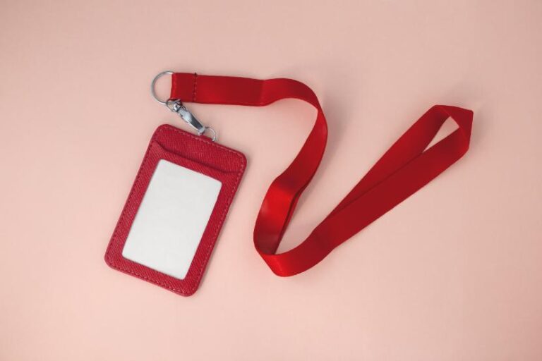 Red Lanyards – Plain Red Lanyards for ID Use